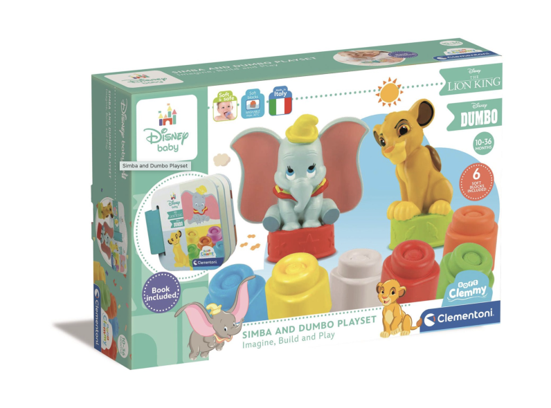 Simba and Dumbo Playset - Legetoej Online